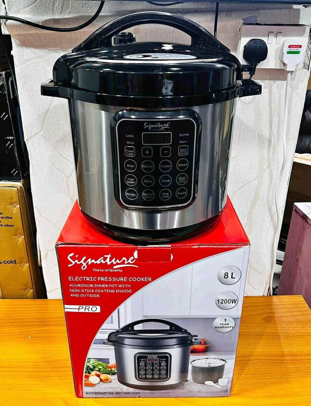 Signature electric pressure cooker – GEM HOME