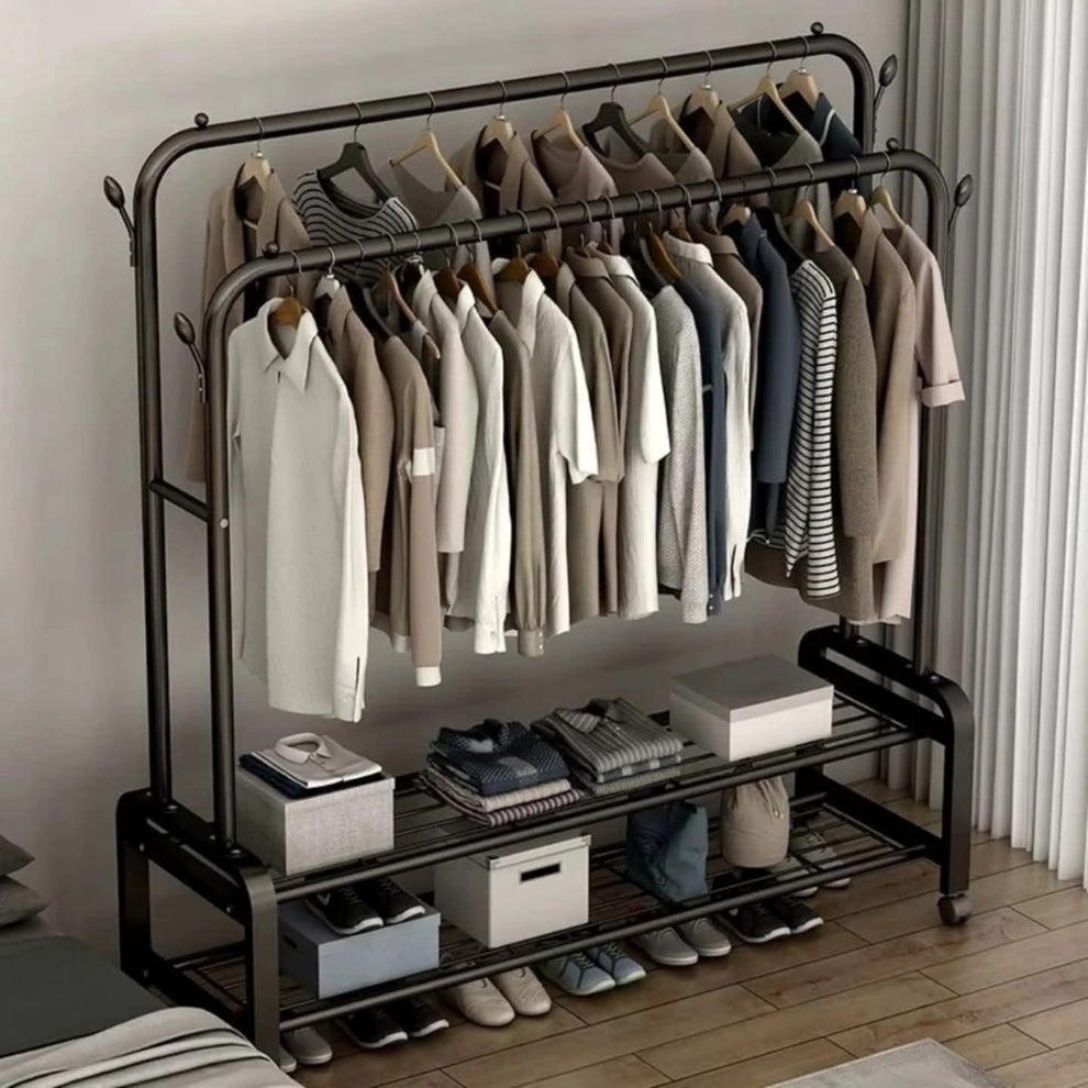 Double rail clothes rack – GEM HOME
