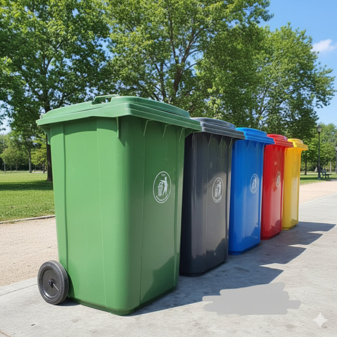 Dustbin with Wheels – GEM HOME