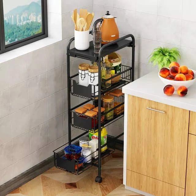 Multilayer Movable Trolley – GEM HOME